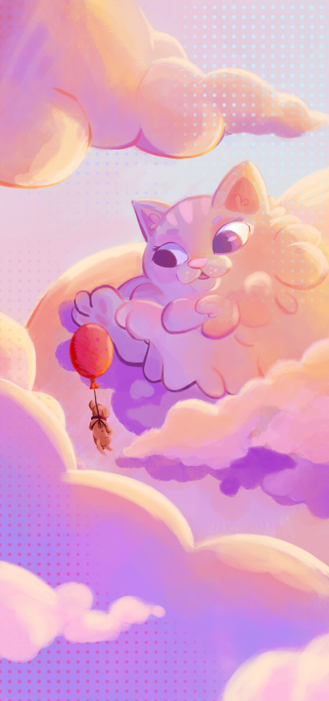 ArtStation - Cat in the clouds | Artworks