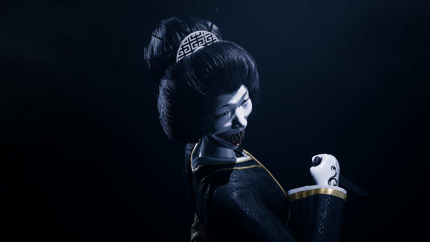 ArtStation - Merciless Geisha (Unreal Engine, Unity, .fbx and Textures ...