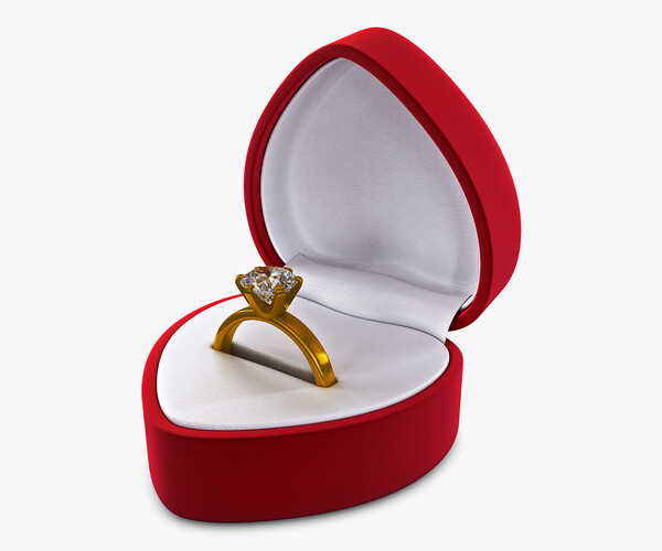 ArtStation - Ring in Red Box v 1 | Resources