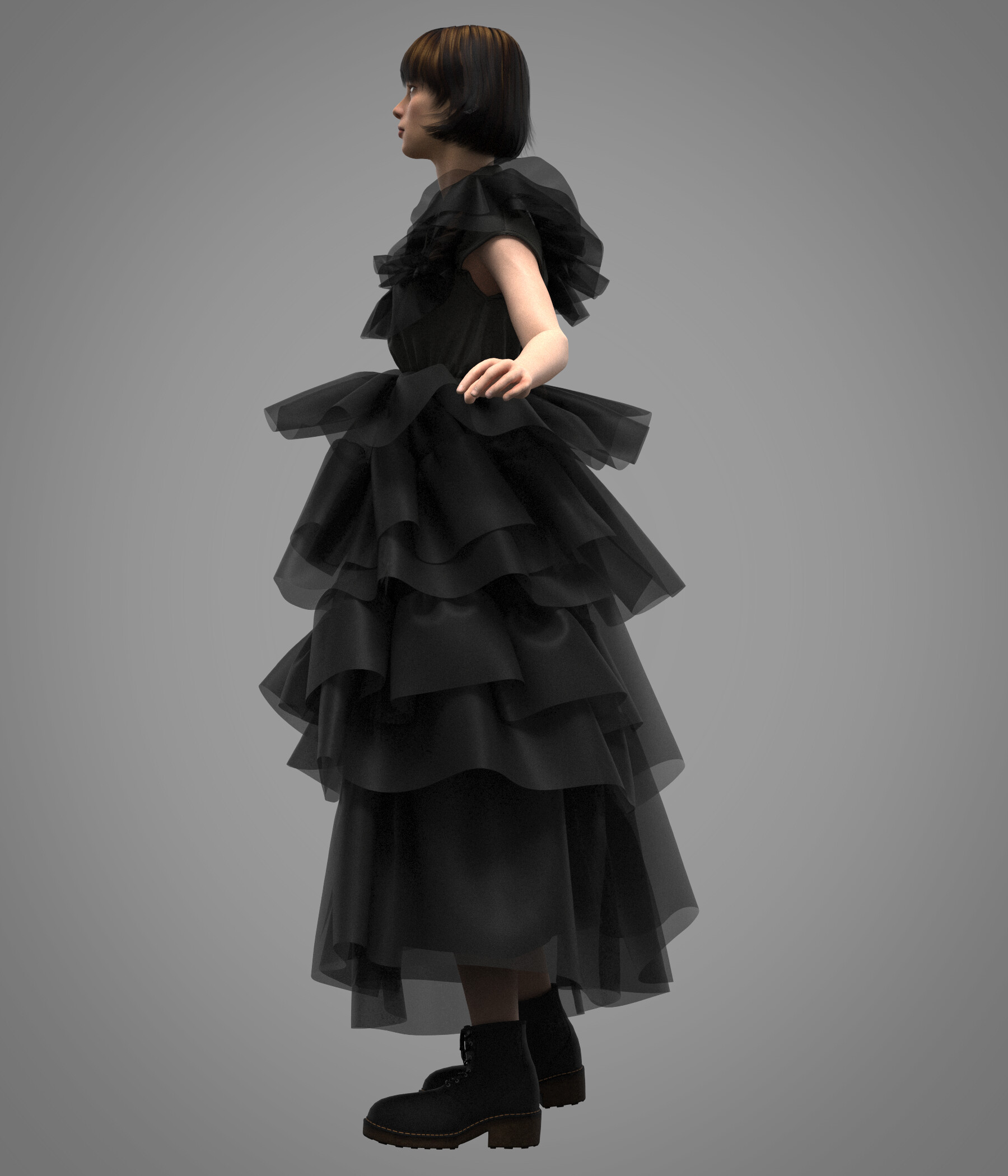 ArtStation - Female dress | Game Assets