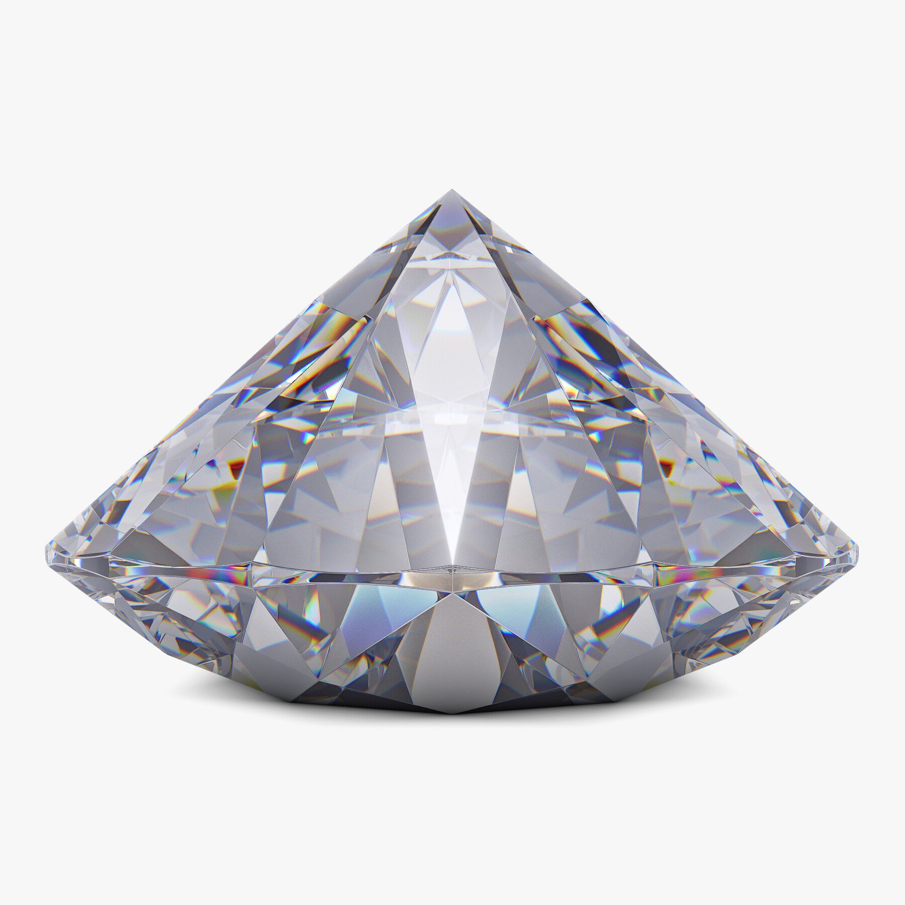 ArtStation - Round Brilliant Cut Diamond v 1 | Resources