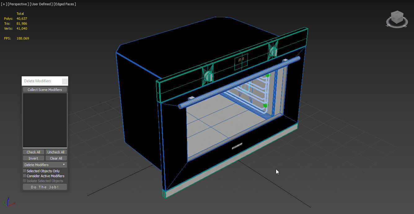 ArtStation - BLANCO 90cm Electric Oven BOSE900X 3D Model | Resources
