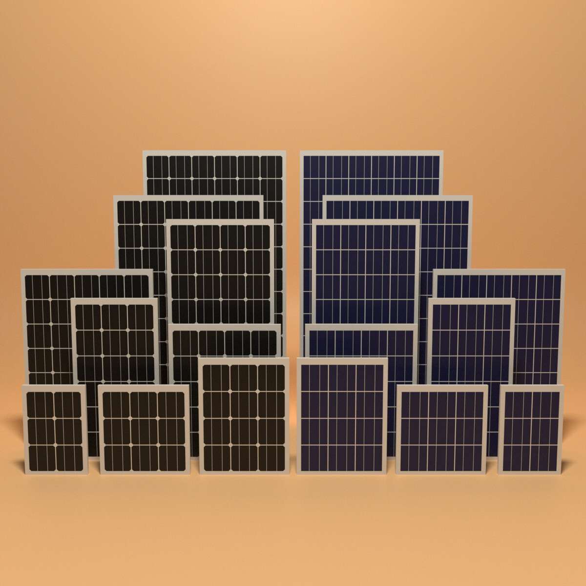 ArtStation - Solar Panels Collection 3d model | Resources
