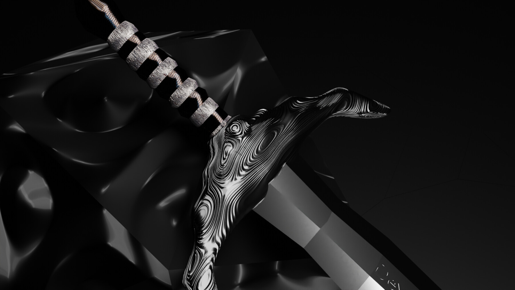 ArtStation - 3D model of a Sword | Resources