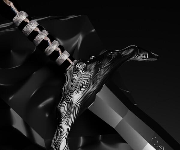 ArtStation - 3D model of a Sword | Resources