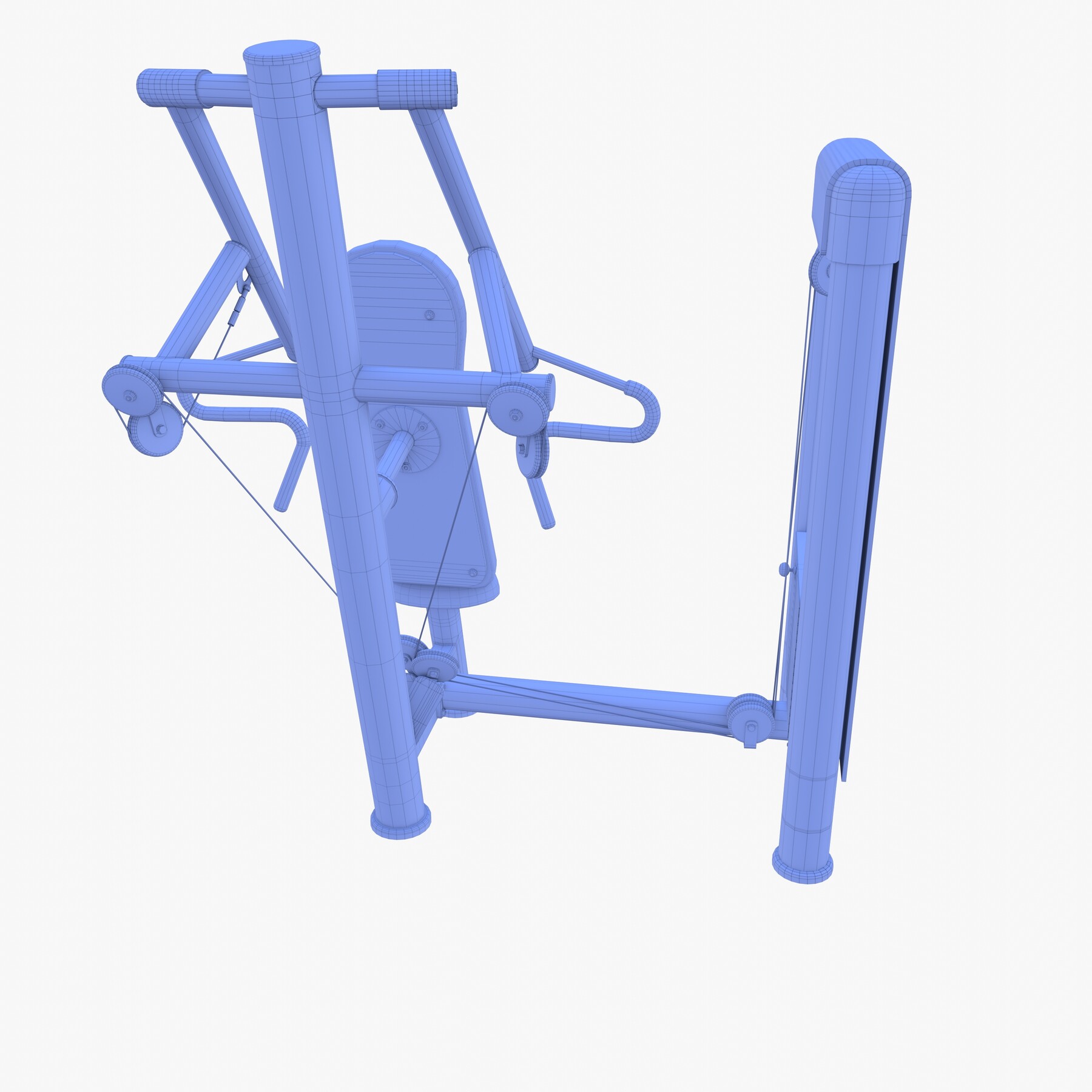 ArtStation - Inclined chest press machine | Game Assets