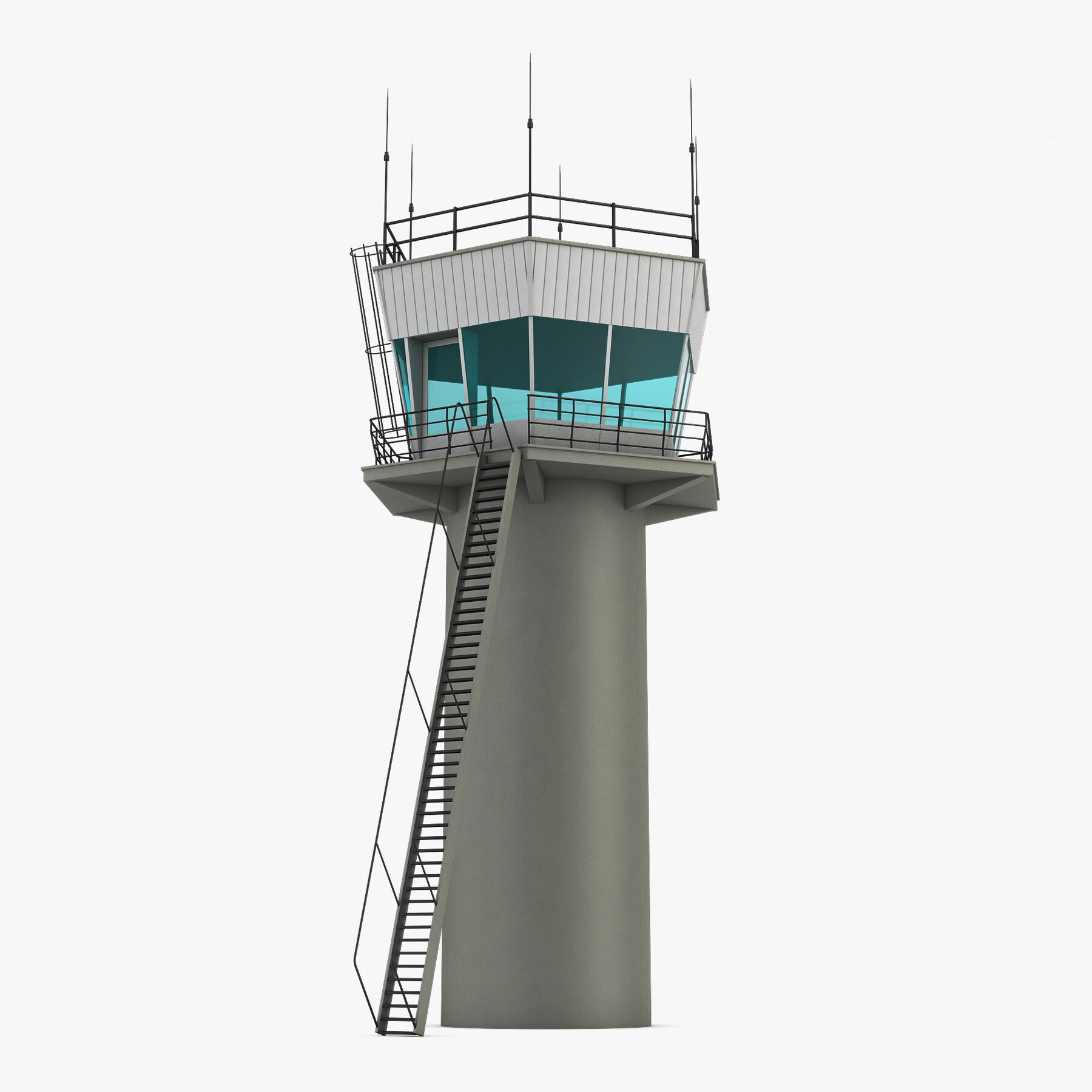 ArtStation - Airport Air Traffic Control Tower M 1 | Resources