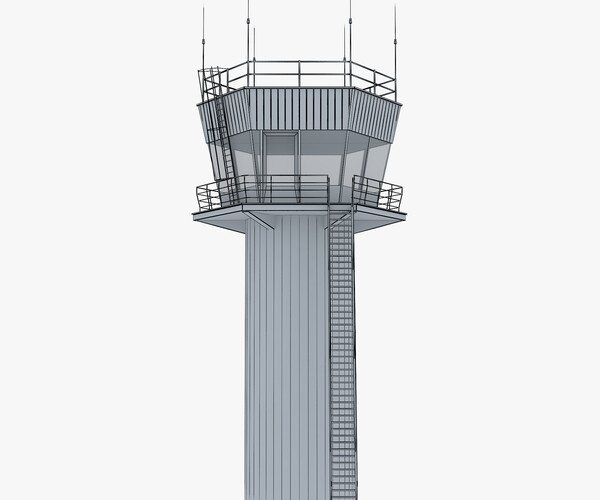 ArtStation - Airport Air Traffic Control Tower M 1 | Resources