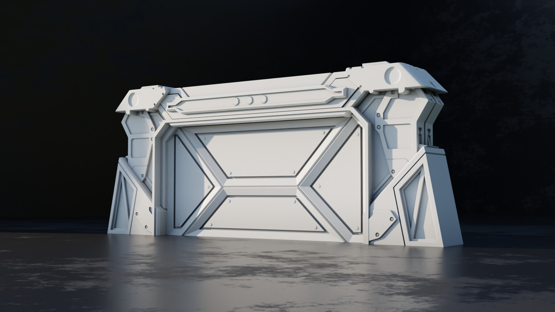 ArtStation - SCI FI Gates | Resources