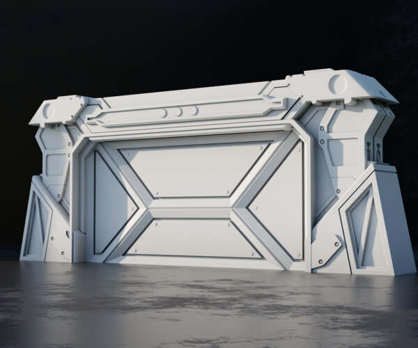 ArtStation - SCI FI Gates | Resources