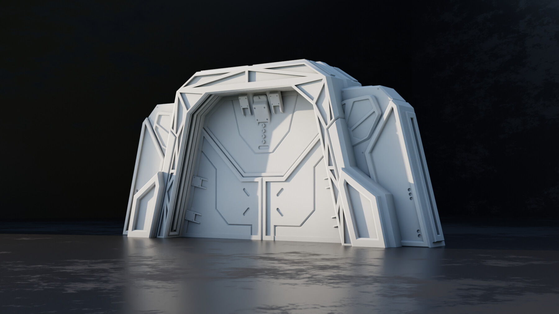 ArtStation - SCI FI Gates | Resources