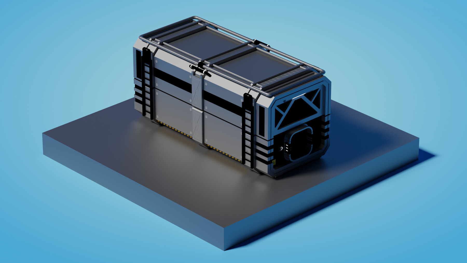 ArtStation - Sci-Fi Container | Resources