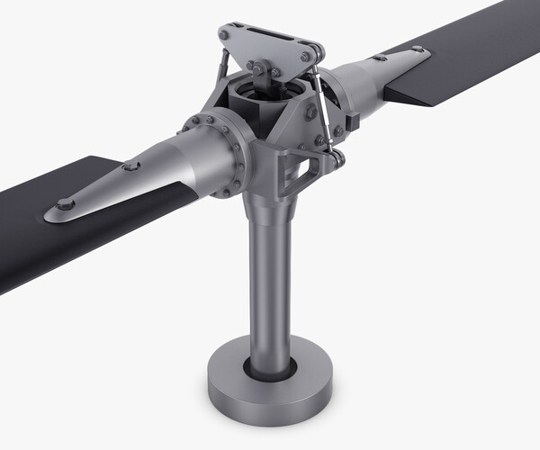 ArtStation - Helicopter Main Rotor System v 1 | Resources