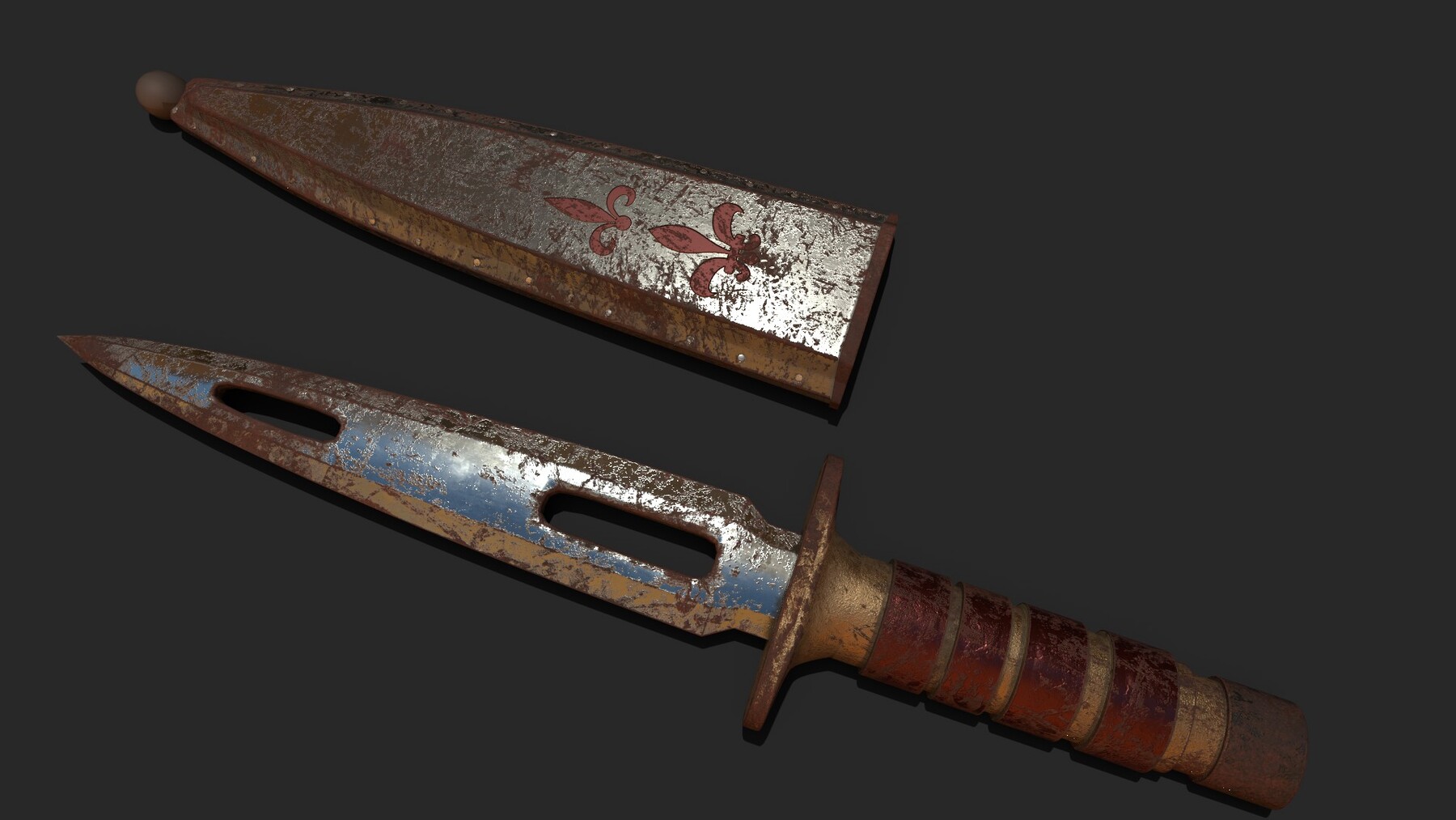 ArtStation - Medieval dagger | Resources