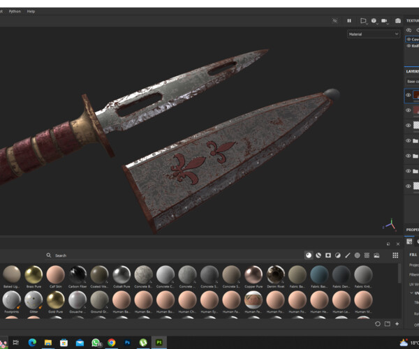 ArtStation - Medieval dagger | Resources