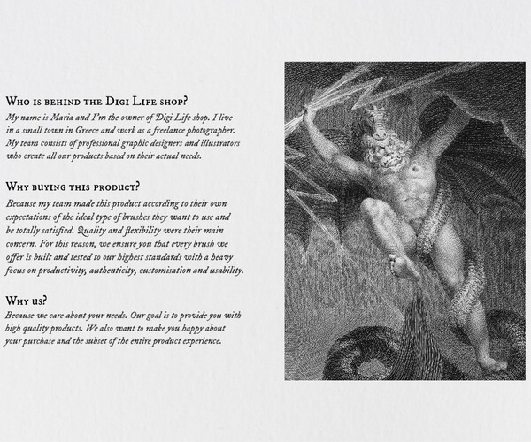 ArtStation - The Marriage of Heaven & Hell Procreate Kit | Brushes