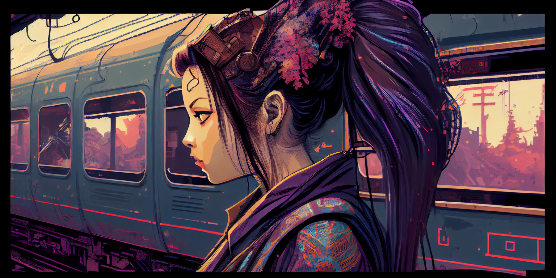 ArtStation - Ukiyo-E Inspired Artwork | Artworks
