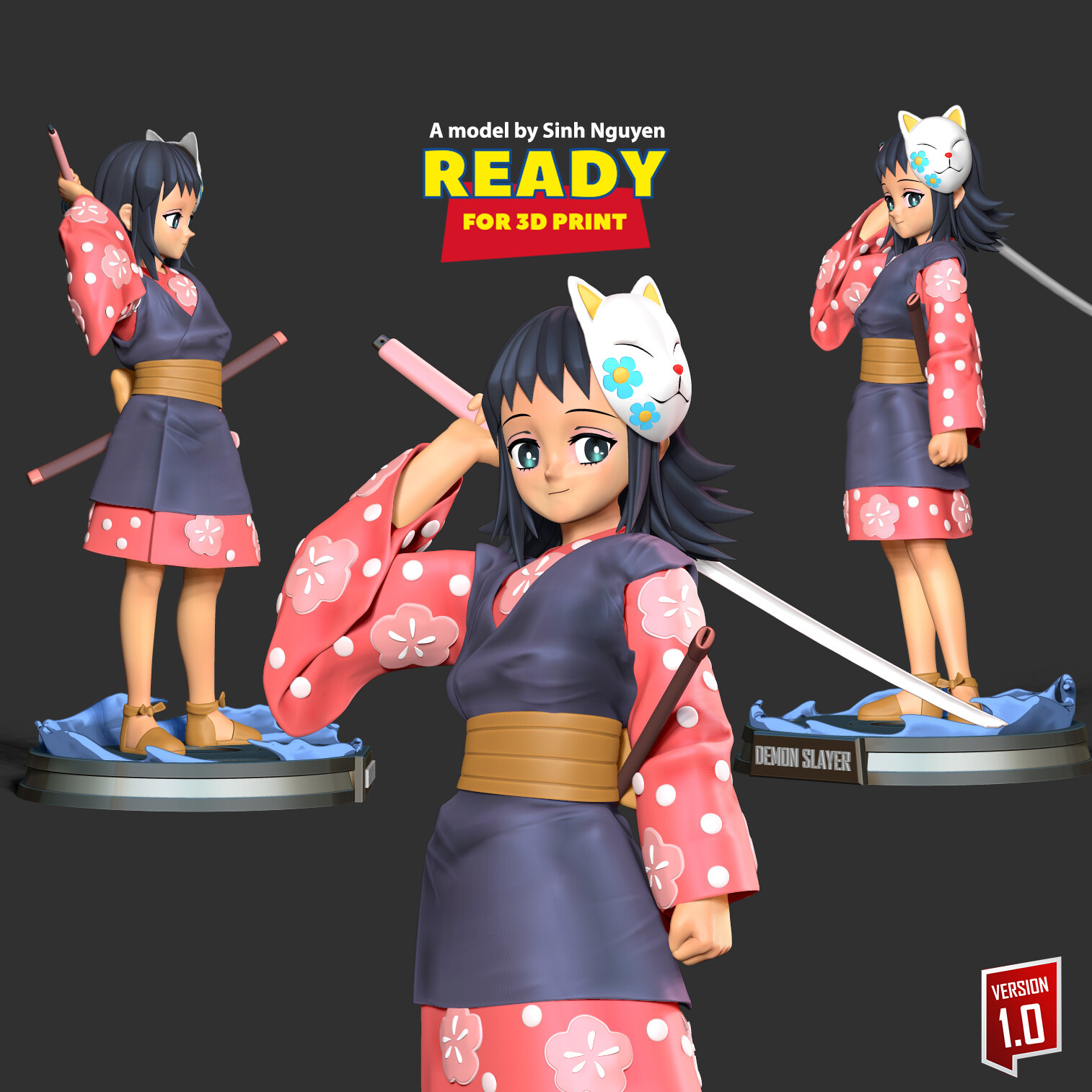 ArtStation - Makomo - Demon Slayer Fanart | Resources