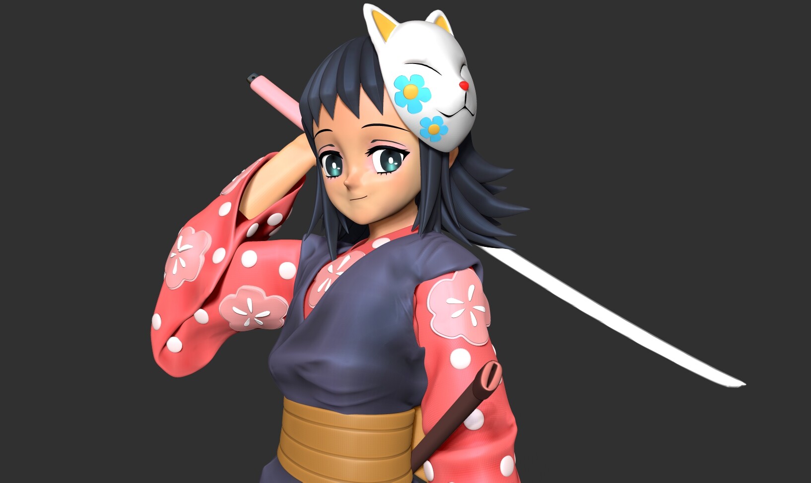 ArtStation - Makomo - Demon Slayer Fanart | Resources