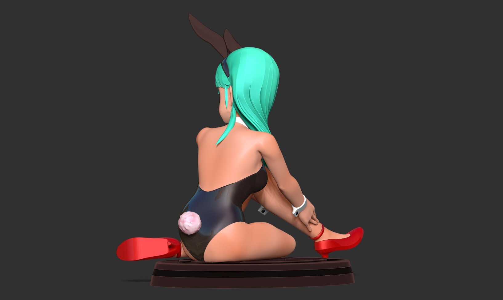 ArtStation - Bulma sitting on the floor | Resources