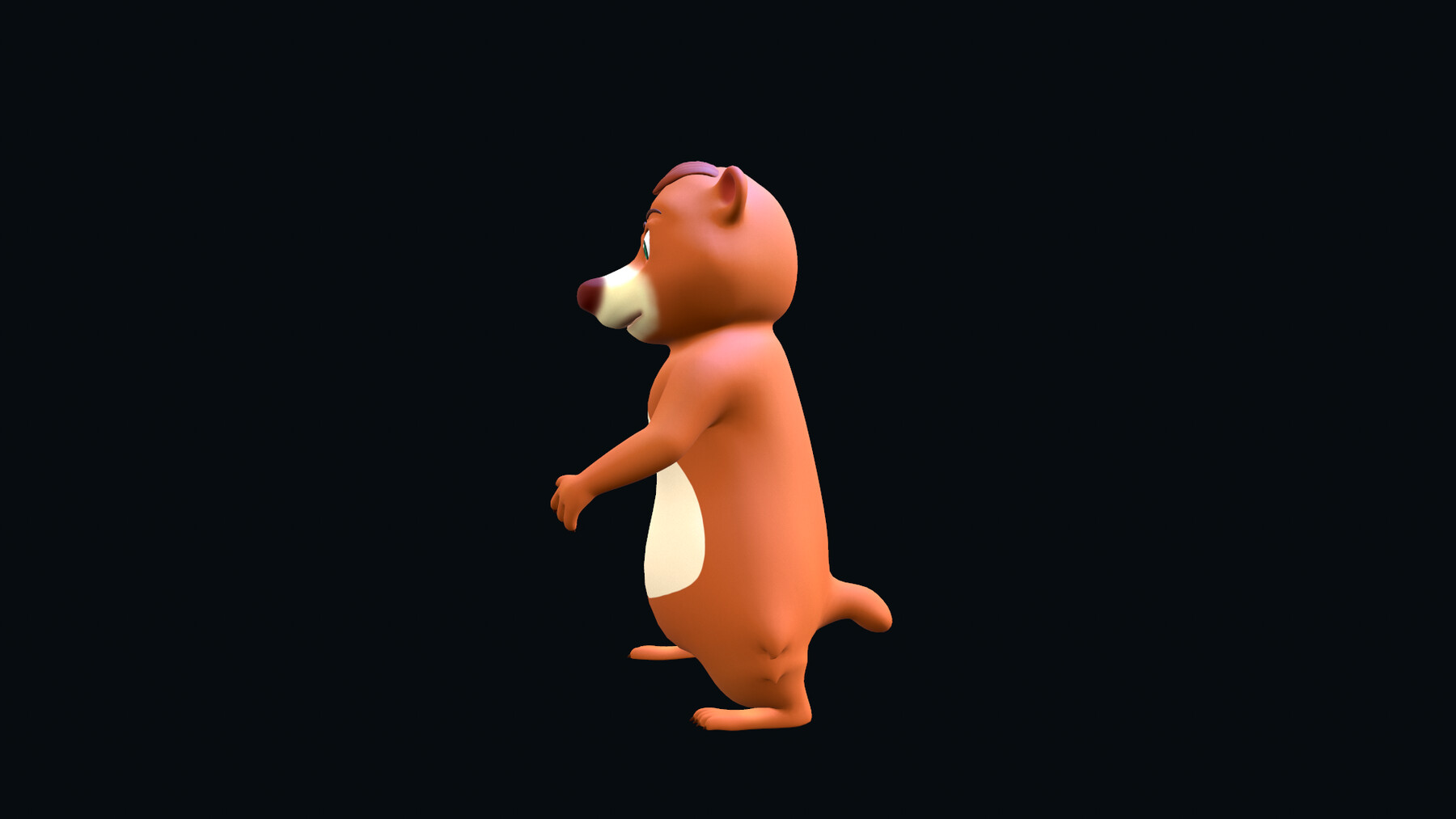 ArtStation - Toon Bear Animated | Game Assets