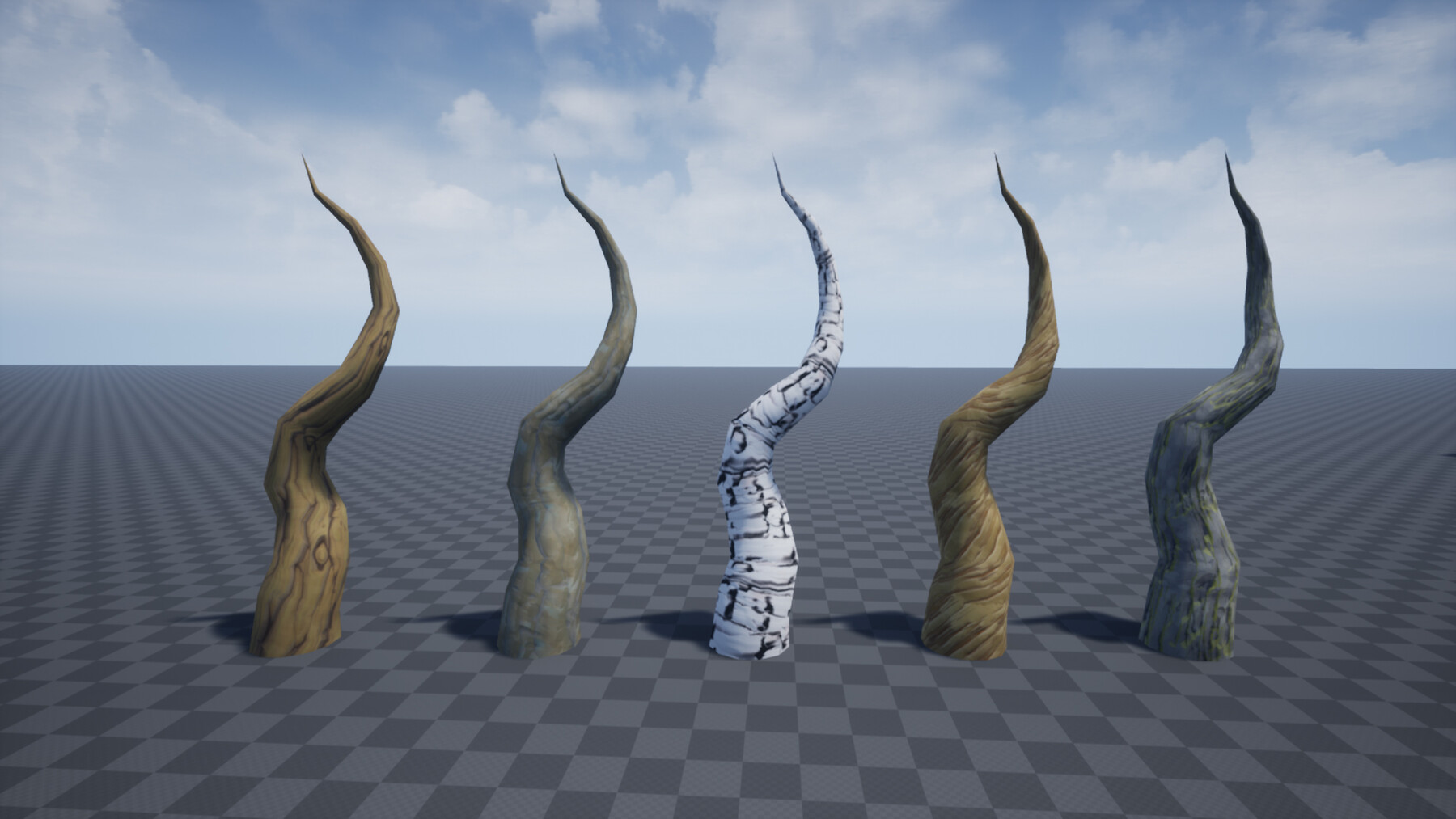 ArtStation - Modular Stylized Tree Kit | Game Assets