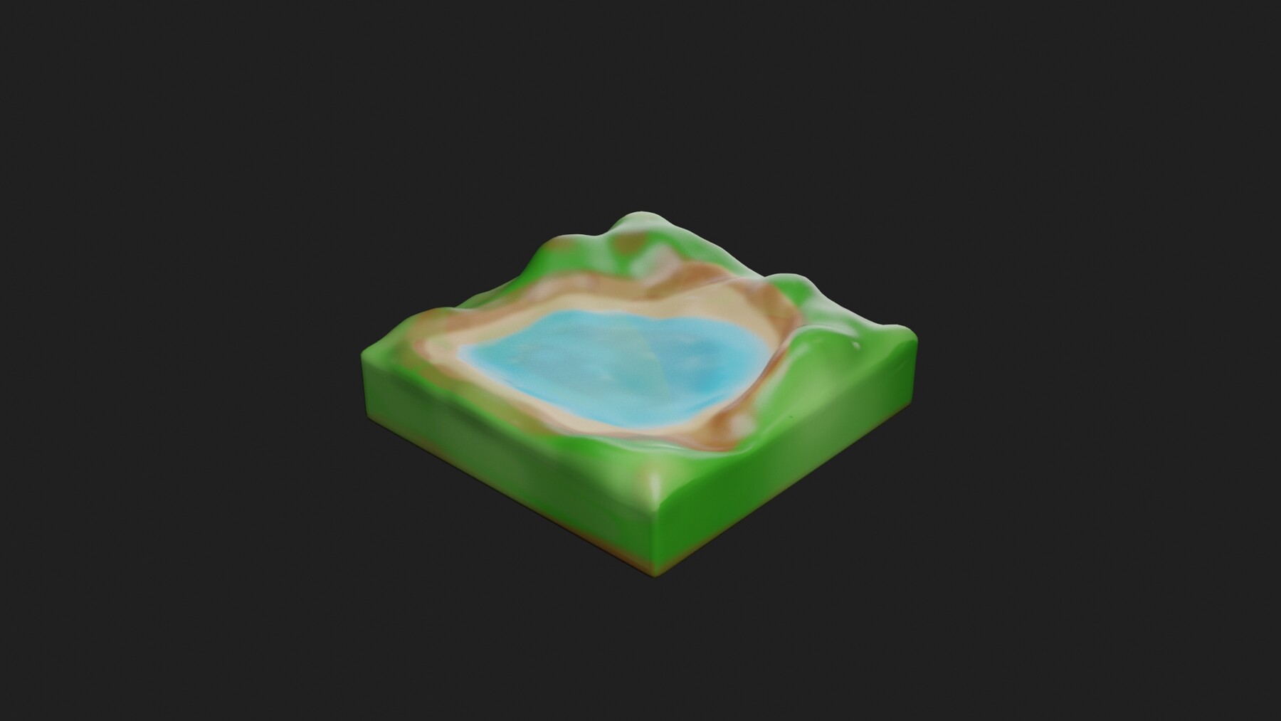 ArtStation - LAKE 3D Model | Resources