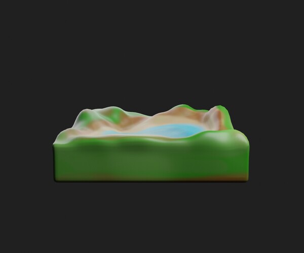 ArtStation - LAKE 3D Model | Resources