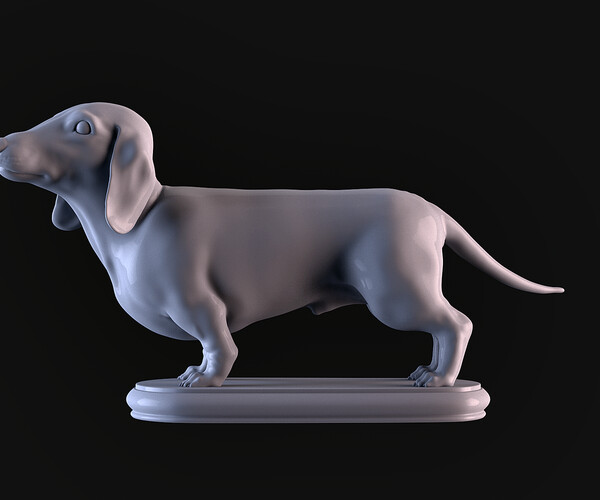 ArtStation - Dachshund | Resources