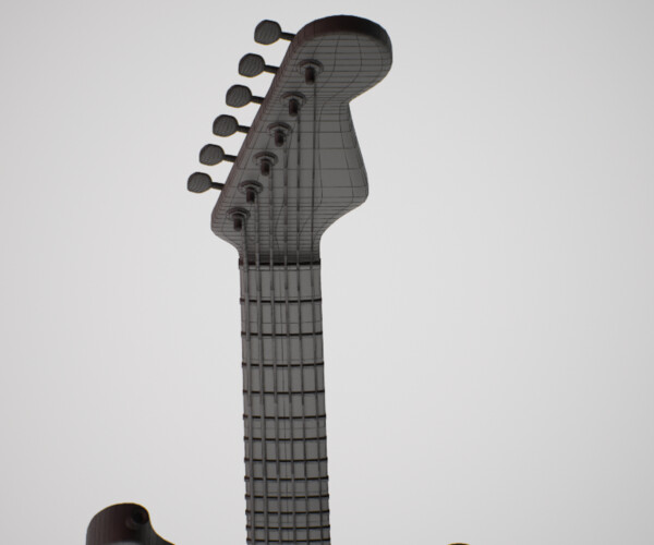 ArtStation - Electric guitar | Game Assets