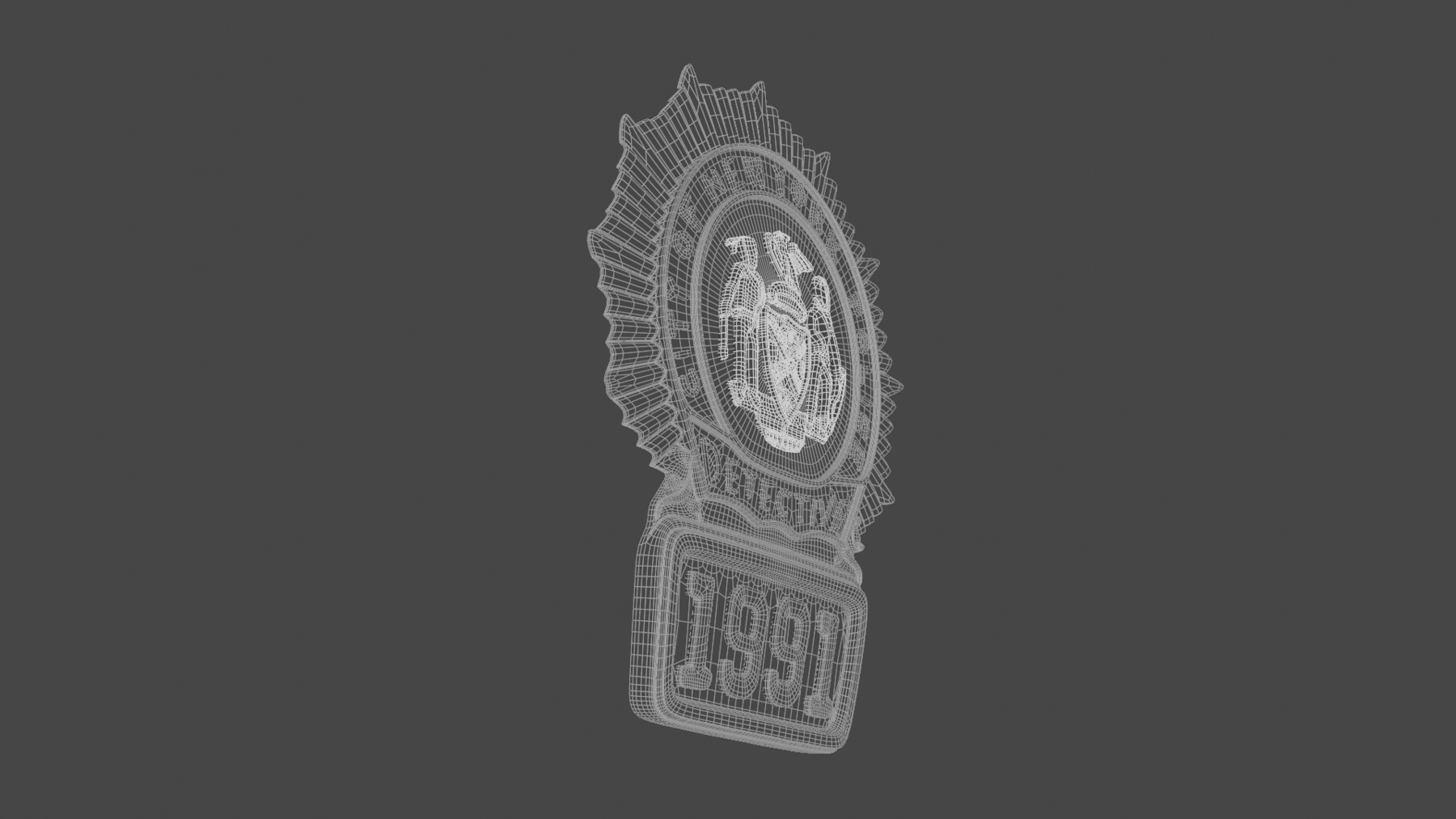 ArtStation - New York police badge | Game Assets