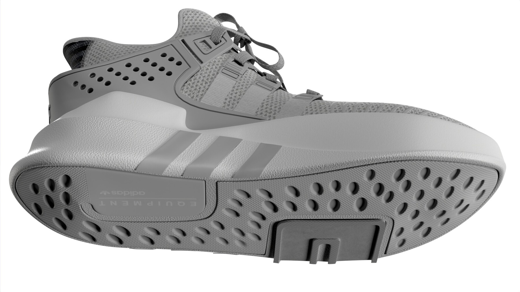 ArtStation - Adidas EQT Bask ADV Gray- (3dsmax- Blender - Cinema4D ...