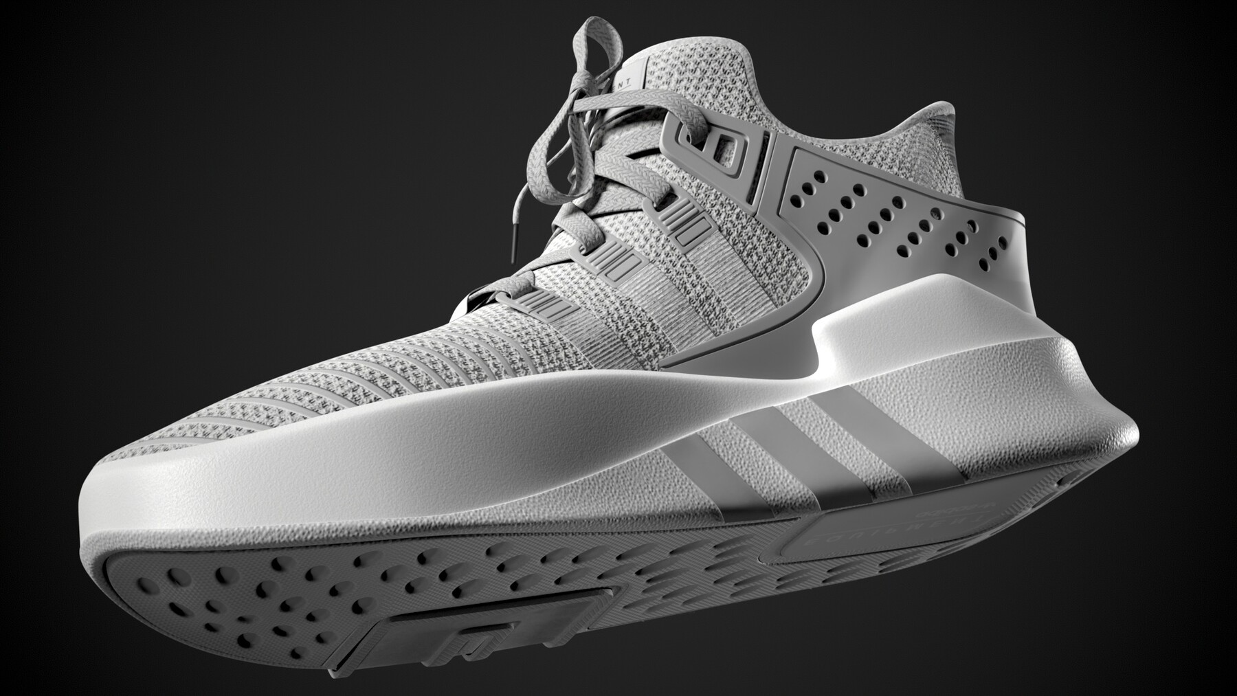 ArtStation - Adidas EQT Bask ADV Gray- (3dsmax- Blender - Cinema4D) | Resources
