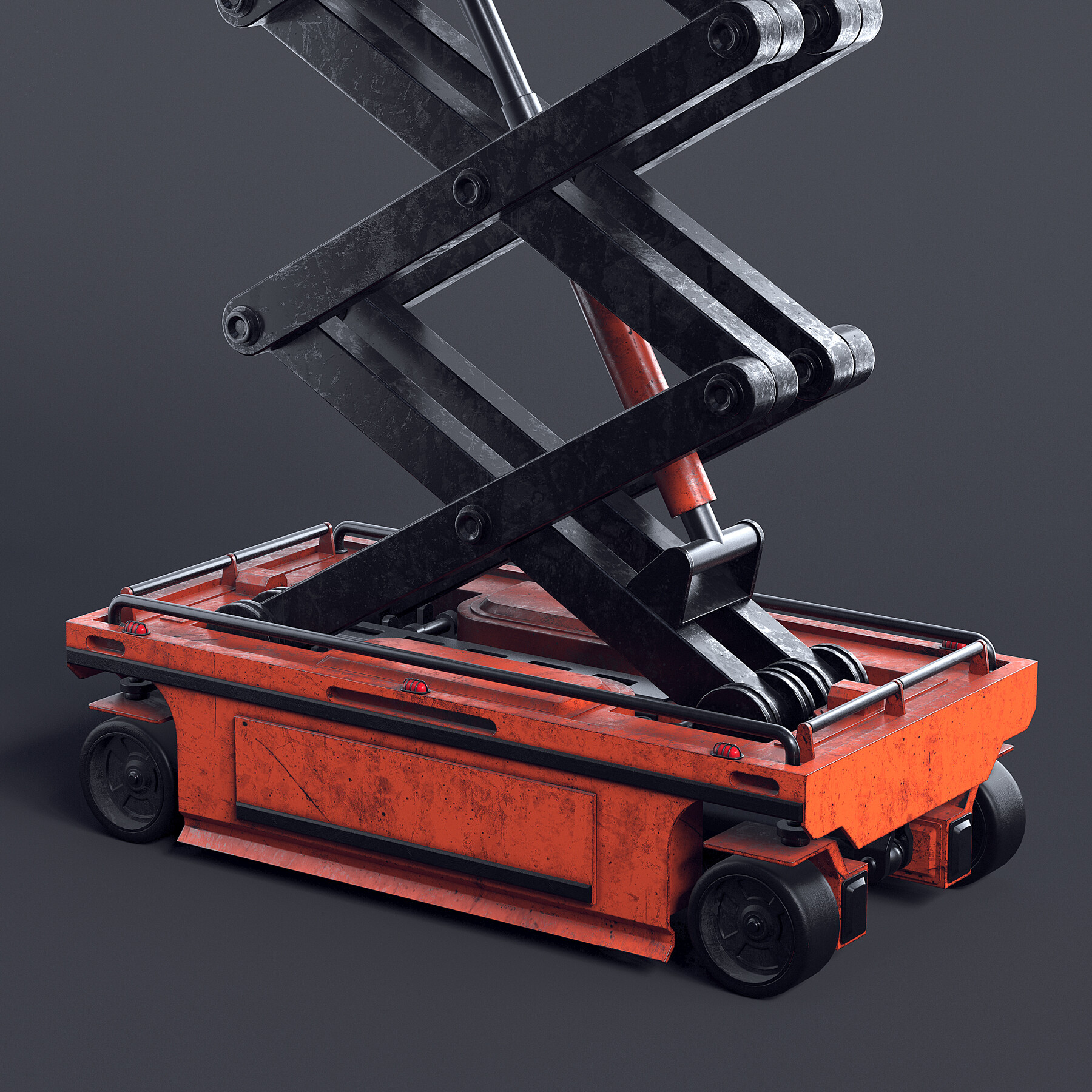 ArtStation - Scissor Freight Lift II | Game Assets