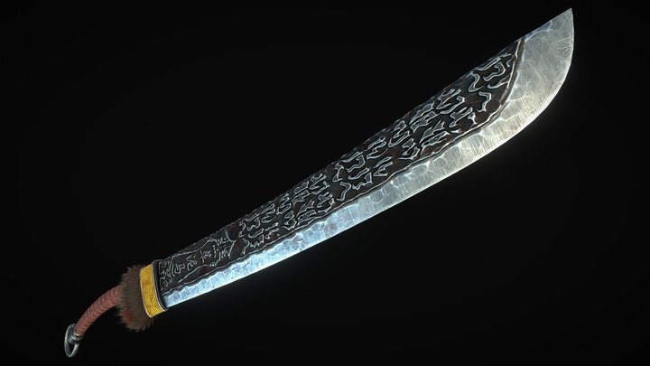 ArtStation - Cursed Sword | Game Assets