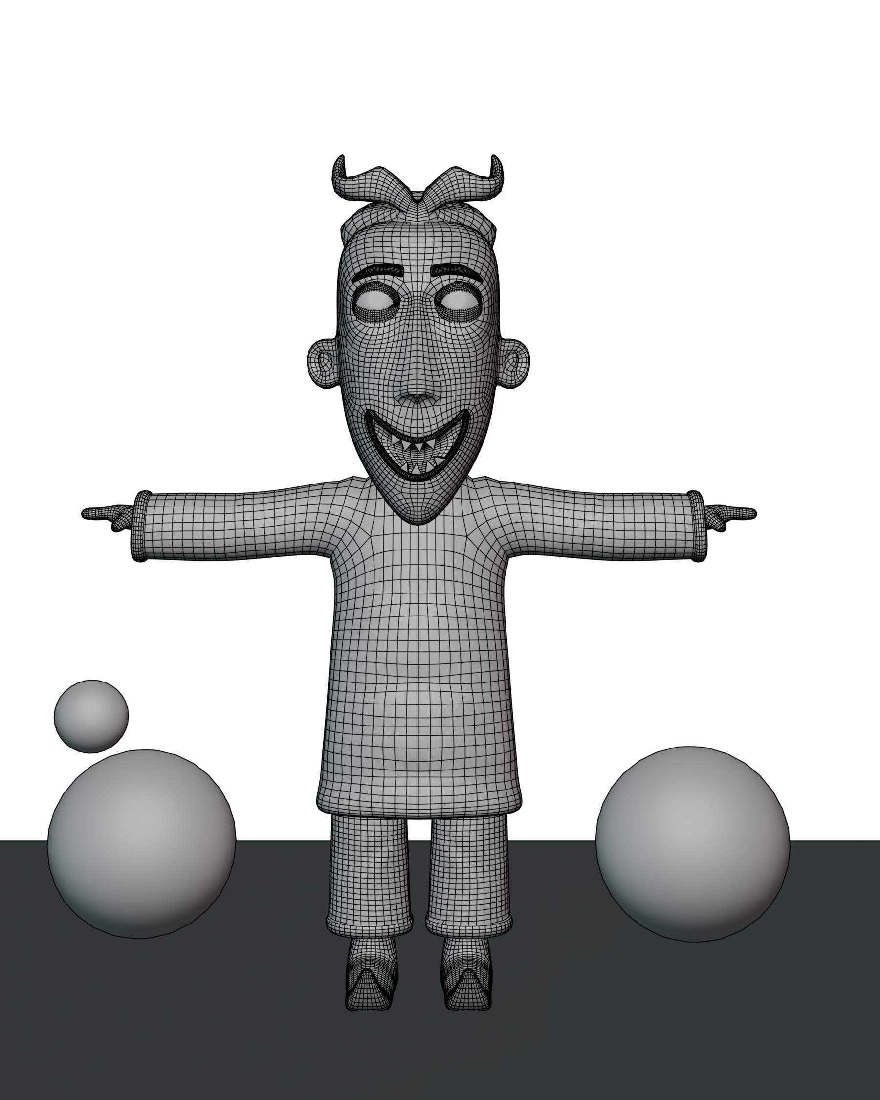 ArtStation - Lock (the strange world of jack) - Character 3D Rigged ...