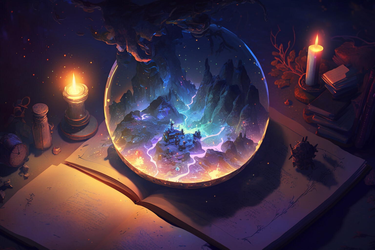 ArtStation - Truth Beyond Reality: Navigating the Map of My Mind 6 | Artworks