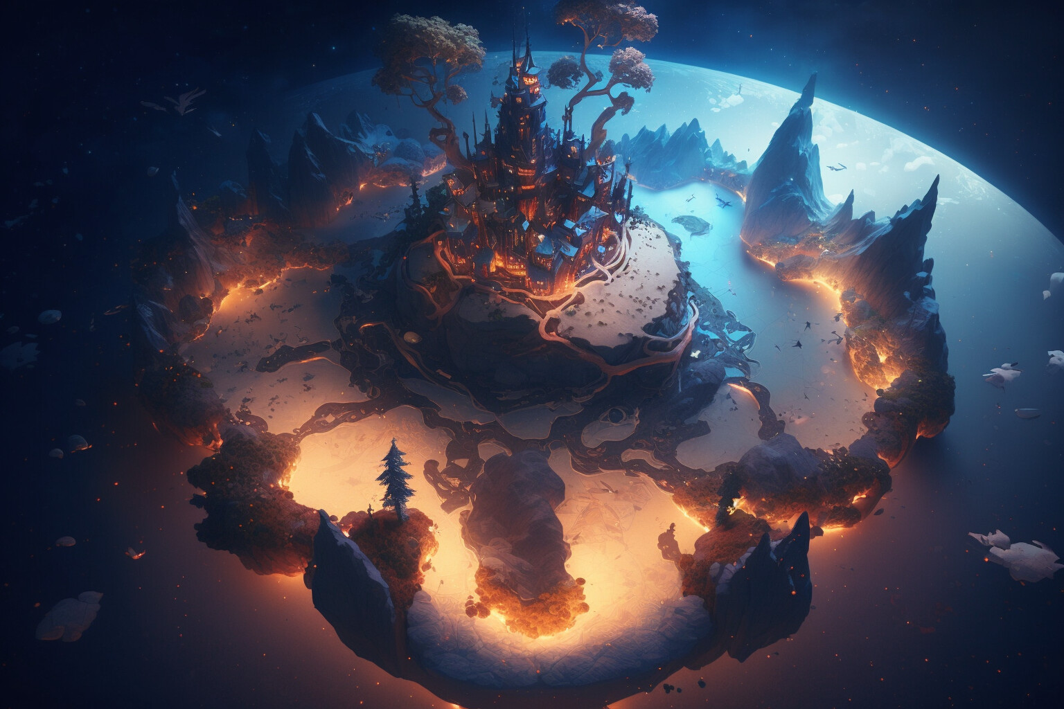 ArtStation - Truth Beyond Reality: Navigating the Map of My Mind 9 ...