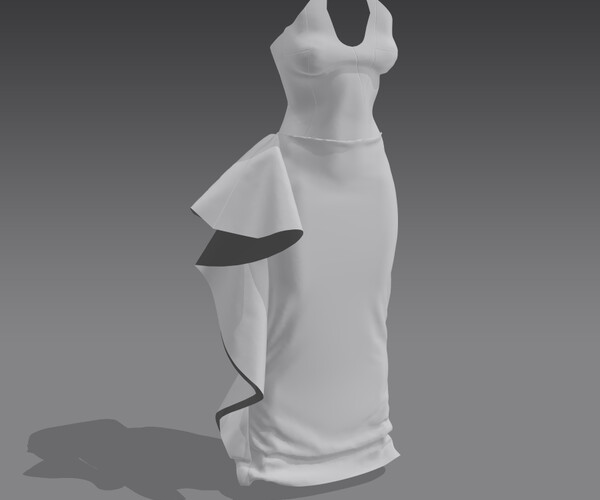 ArtStation - Clothes for Marvelous Designer: Dress 01 2023 | Game Assets