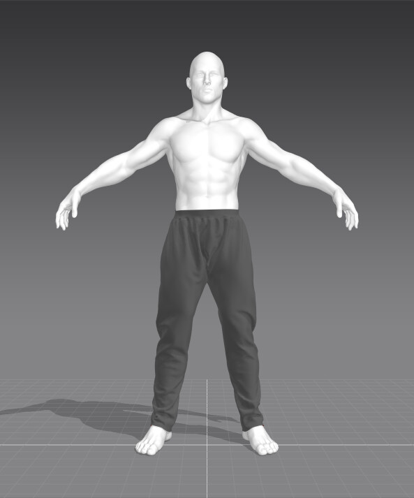 ArtStation - Clothes for Marvelous Designer: Pants Man | Game Assets