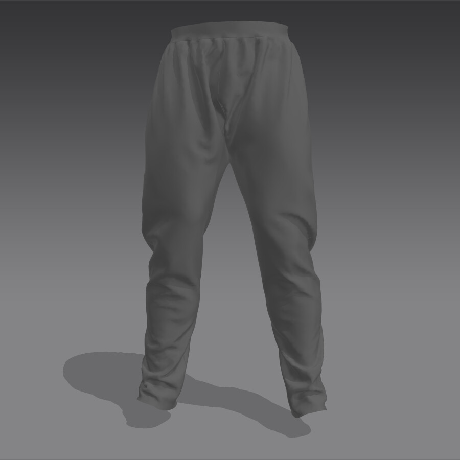 ArtStation - Clothes for Marvelous Designer: Pants Man | Game Assets