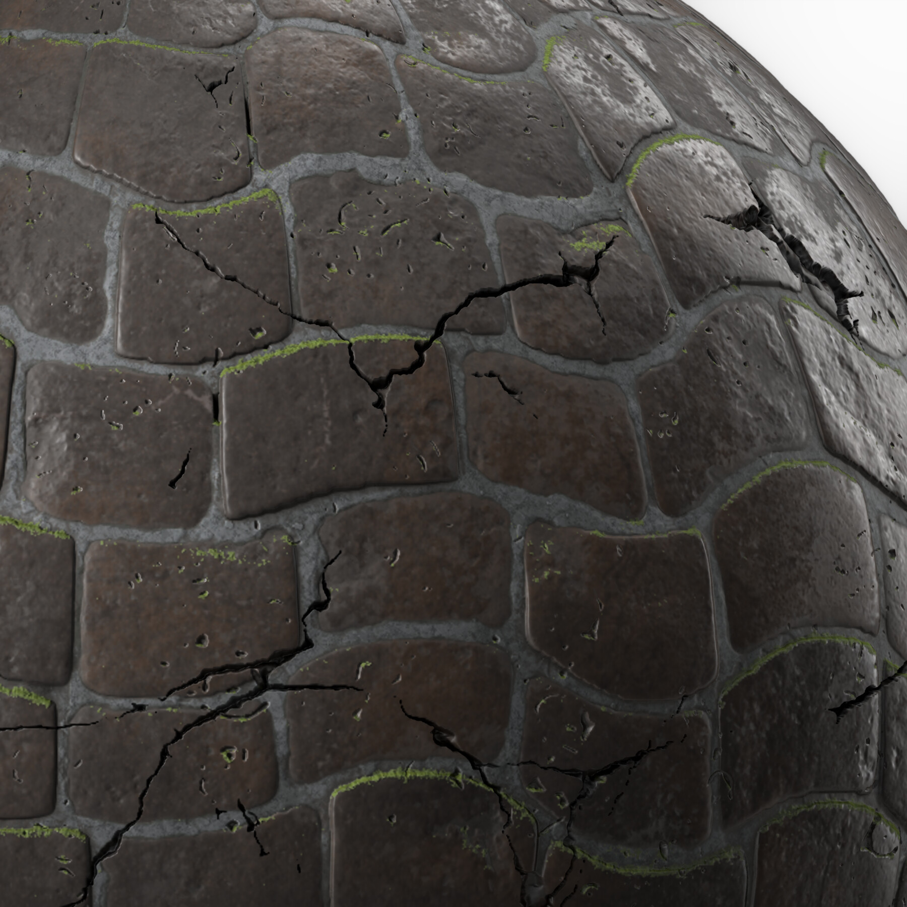 ArtStation - Pavement Materials 8- by 3 Stone Patterns Paving | Pbr 4k ...