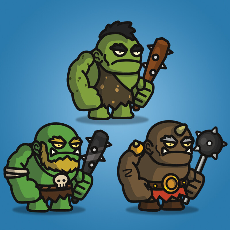 ArtStation - Ogre | Game Assets