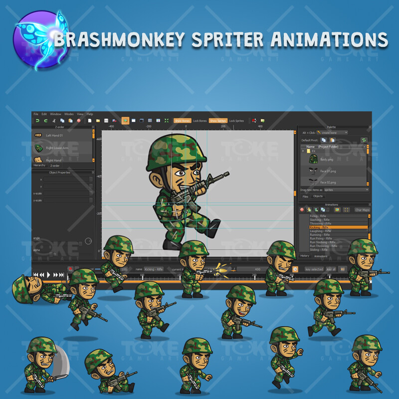 ArtStation - Frontier Army Guy | Game Assets