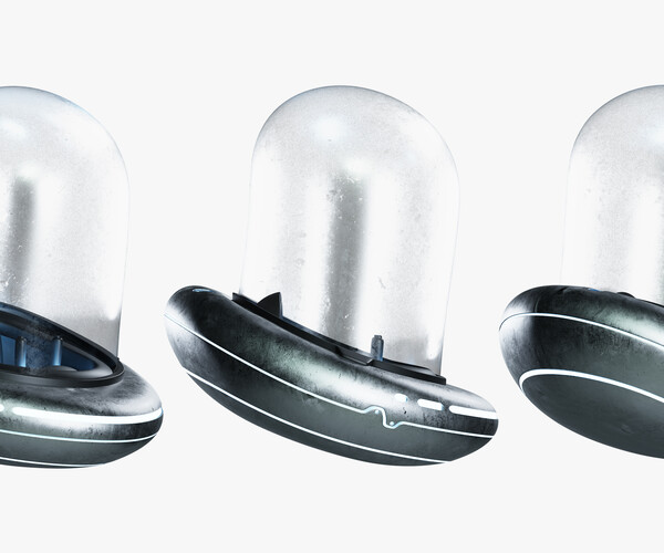ArtStation - Alien UFO Blender | Game Assets