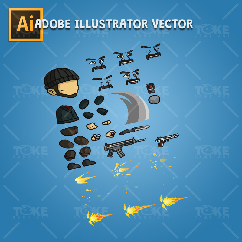 ArtStation - Robber | Game Assets