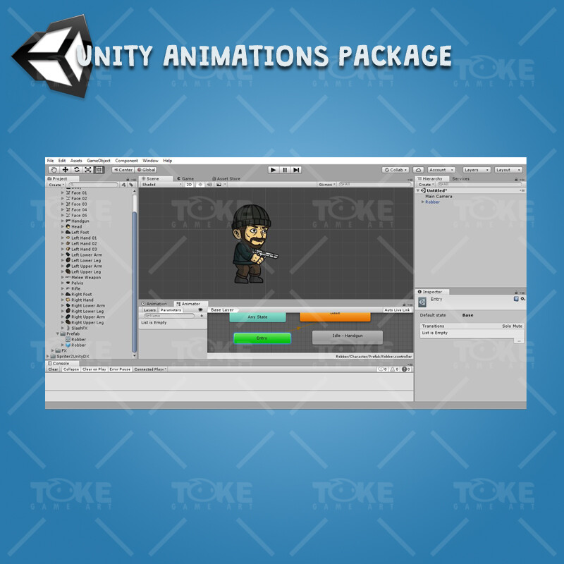 ArtStation - Robber | Game Assets