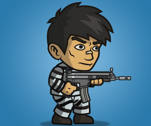 ArtStation - Prisoner | Game Assets
