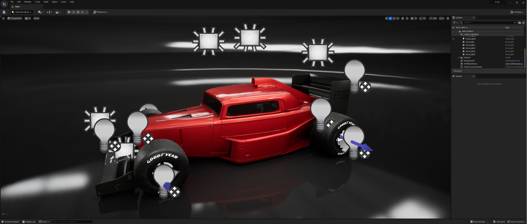 ArtStation - Unreal Engine 5 Automotive Studio Render | Resources