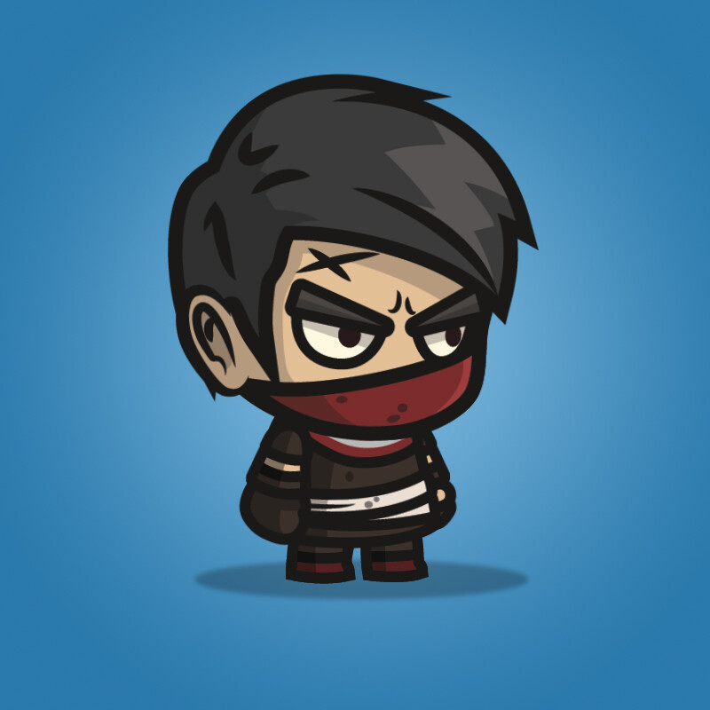 ArtStation - Medieval Thug | Game Assets